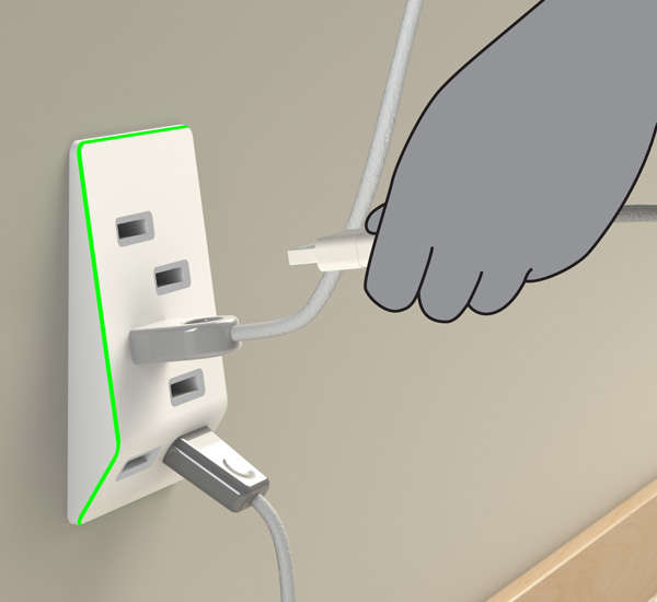 Clever Gadget Charging Outlets : usb outlet