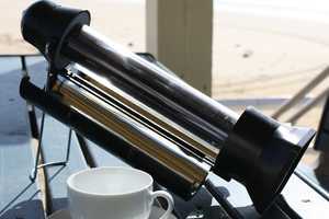 Solar-Powered Brewers : SunRocket Thermos