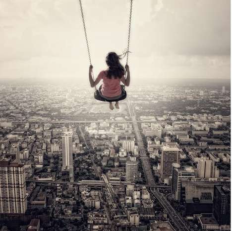 Whimsical Reality-Bending Photography : dreams and reality