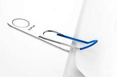 Sleek Angled Paper Clips : paper clips