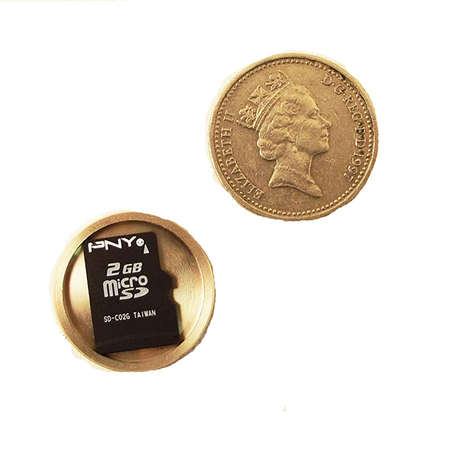 Secretive Coin Compartments : secret stash