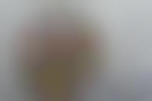 Surreal Floating Orb Paintings : rough shape