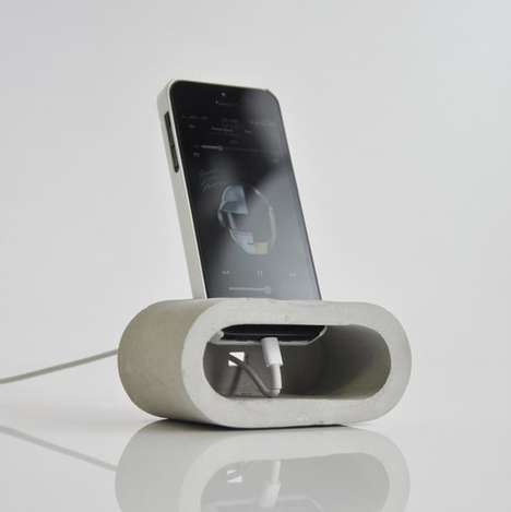 DIY Cement Sound Docks : Sound Dock