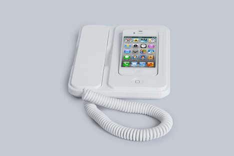 Landline Smartphone Cradles : BT Phone Dock for iPhone