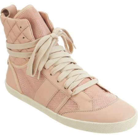 Voguish Snakeskin High Tops : pink high tops
