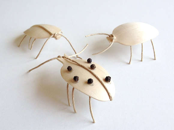 Crafty Wooden Spoon Insects : Wooden Spoon Insects