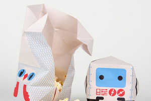 Playful Popcorn Pinatas : Pinata Party Favors