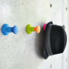 Push Pin Wall Hooks : Wall Hooks
