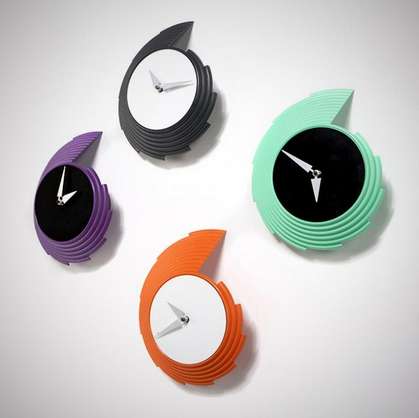 Graphic Digit-Less Clocks : Numberless Clocks