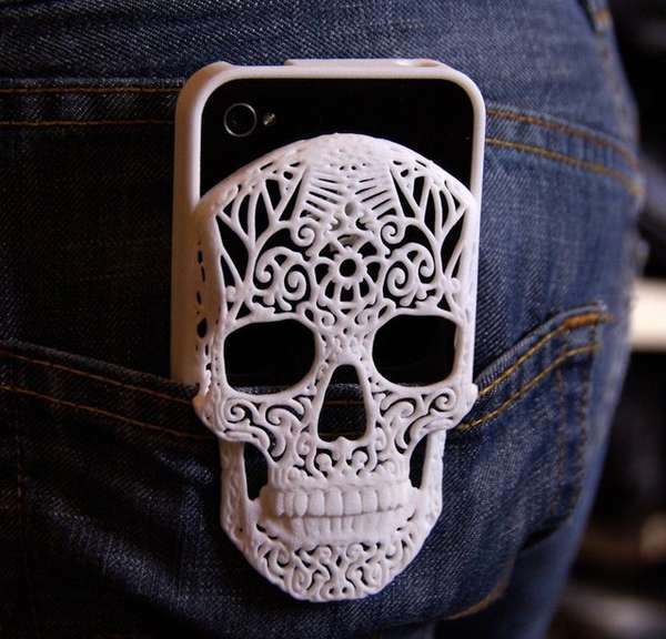 Skeletal Smartphone Covers : skull phone case