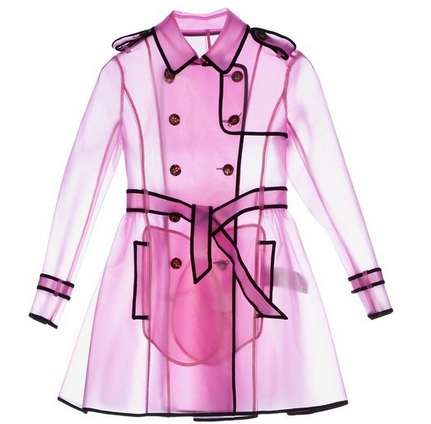 Transparent Trench Coats : transparent fashion