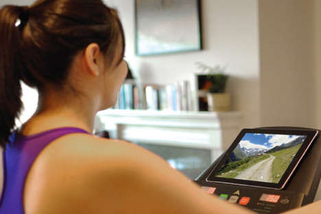 Outside-Simulating Exercise Software : outdoor fitness app