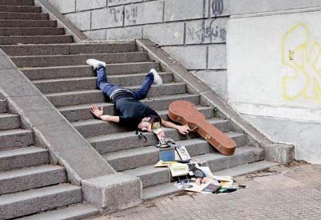 Playing Dead in Public Places: Shockvertising at its Finest