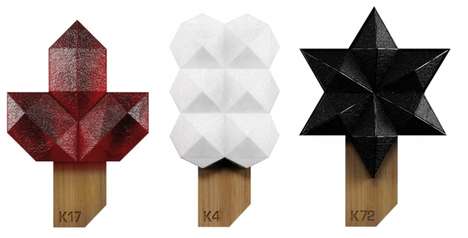 Futuristic Molecular Popsicles : Ice pops