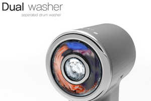 Color-Separating Washing Machines : dual washer
