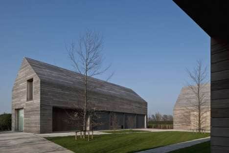 Homogeneous Modern Farmhouses : DC2 Residence