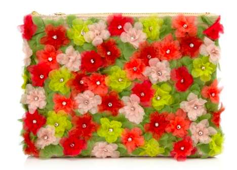 Beautiful Bloomed Purses : Floral Clutch