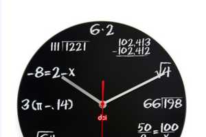 Difficult Math Equation Clocks : Solve Some Time Clock