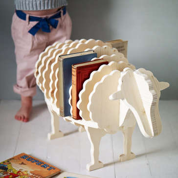 Farm Animal Book Shelves : Baa Baa Book Shelf