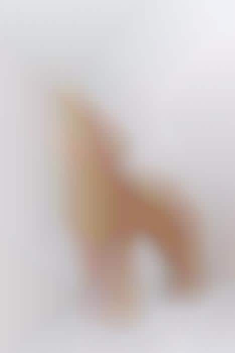 Geometric Cardboard Sculptures : carboard wolves