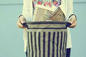 Crushable Trash Cans : oscar crunch can