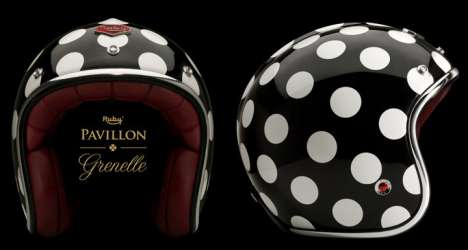 Luxury Motorcycle Helmets: Les Atelier Ruby