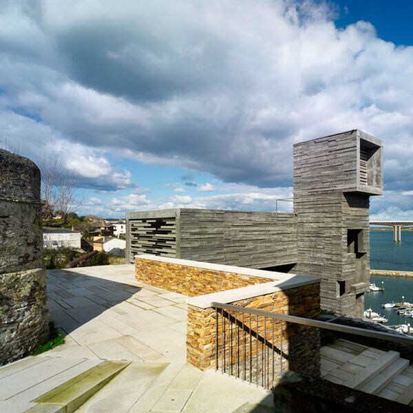 Functional Cliffside Structures : Ribadeo tourism