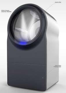 Sleek Steaming Washing Machines : Innova Steam Washer Dryer