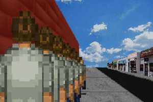 Purposely Lackluster Video Games : waiting in line 3D