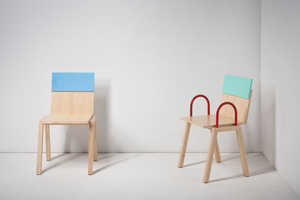 Cute Collaged Seating : Mish Mash Chairs