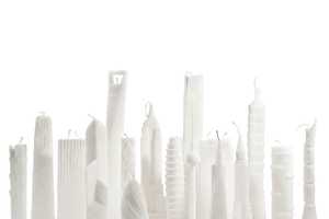 Architectural Skyline Candles : building candles