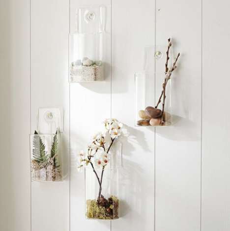 Beautiful Wall-Mounted Vases : wall vases
