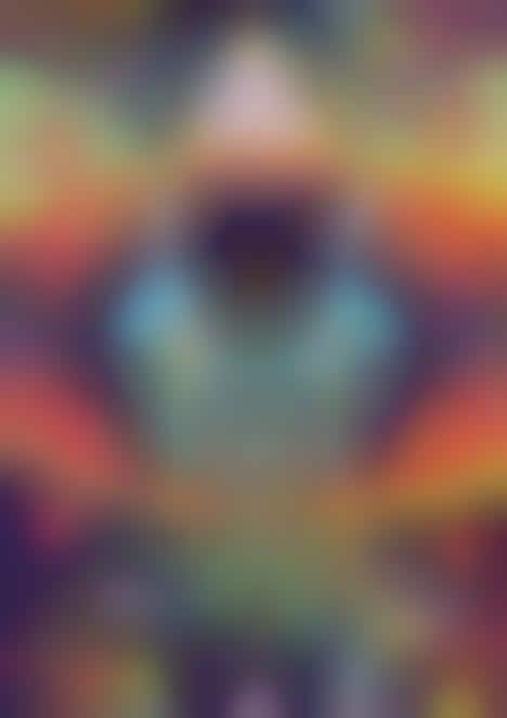 Deranged Kaleidoscopic Drawings : Dogboy's art