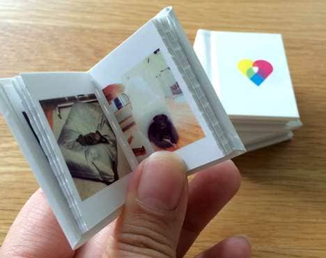 Mini Magnetic Photo Books : mini photo book