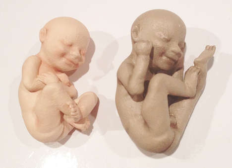 Custom 3D Printed Fetuses : 3d babies