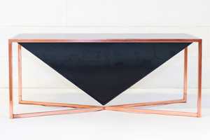 Contemporary Polyhedral Tables : Pyramid Table