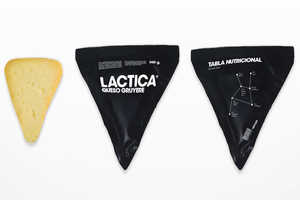 Celestial Cheese Branding : Lactica Dairy packaging