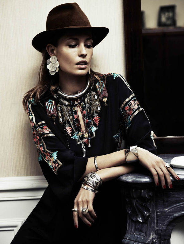 Seductively Boho 70s Editorials : Vogue Paris March 2014