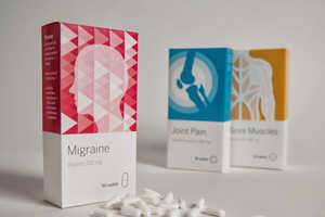 Graphically Enhanced Pill Packs : pharmaceutical packaging concept