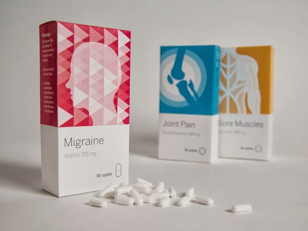 Graphically Enhanced Pill Packs : pharmaceutical packaging concept