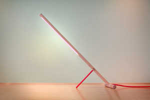 Slanted Stick Lamps : "minimalist lamp design"
