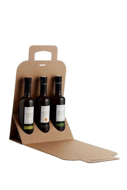 Recyclable Cardboard Bottle Carriers : "cardboard container"