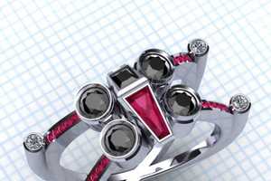 Galactic Spaceship Rings : star wars spaceship