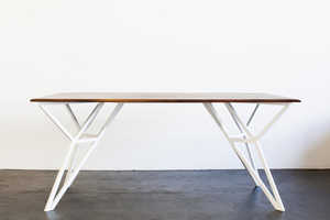 Elegantly Geometric Tables : geometric table