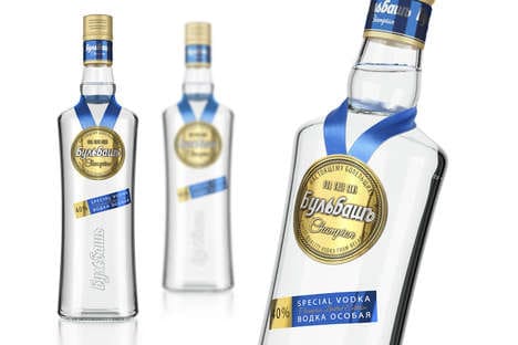 Winning Vodka Bottles : "Bulbash"
