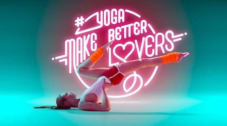 Neon Yoga Photography : Yoga Photography
