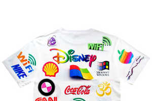 Lo-Fi Logo Apparel : recognized logos