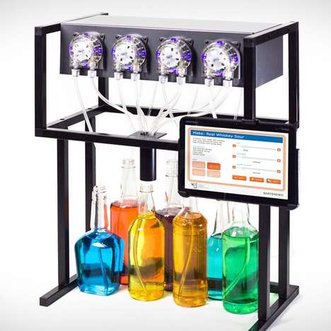 Cocktail Making Machines : bartender robot