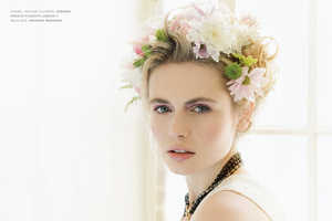 Striking English Rose Editorials : True Beauty