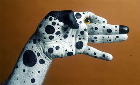 Animal Hand Paintings: Hanimals